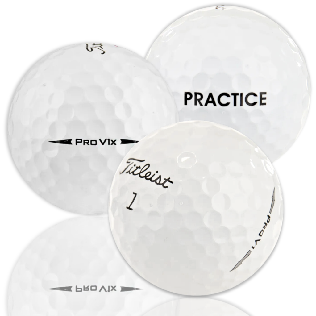 Titleist Practice Pro V1 & Prov1X Mix - Golf Ball Monkey